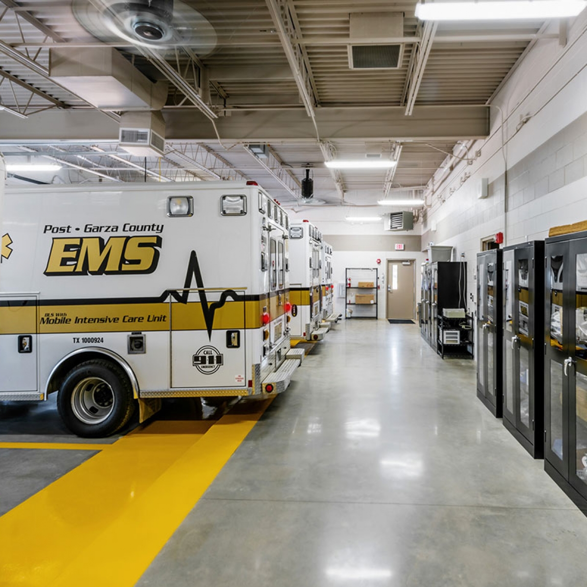 Post - Garza County McCrary EMS Facility - Halo Architects